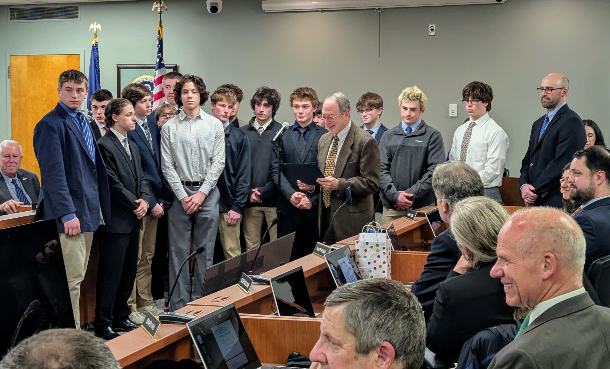 Keene High School Boys Wrestling Proclamation- March 20, 2025 - City of ...